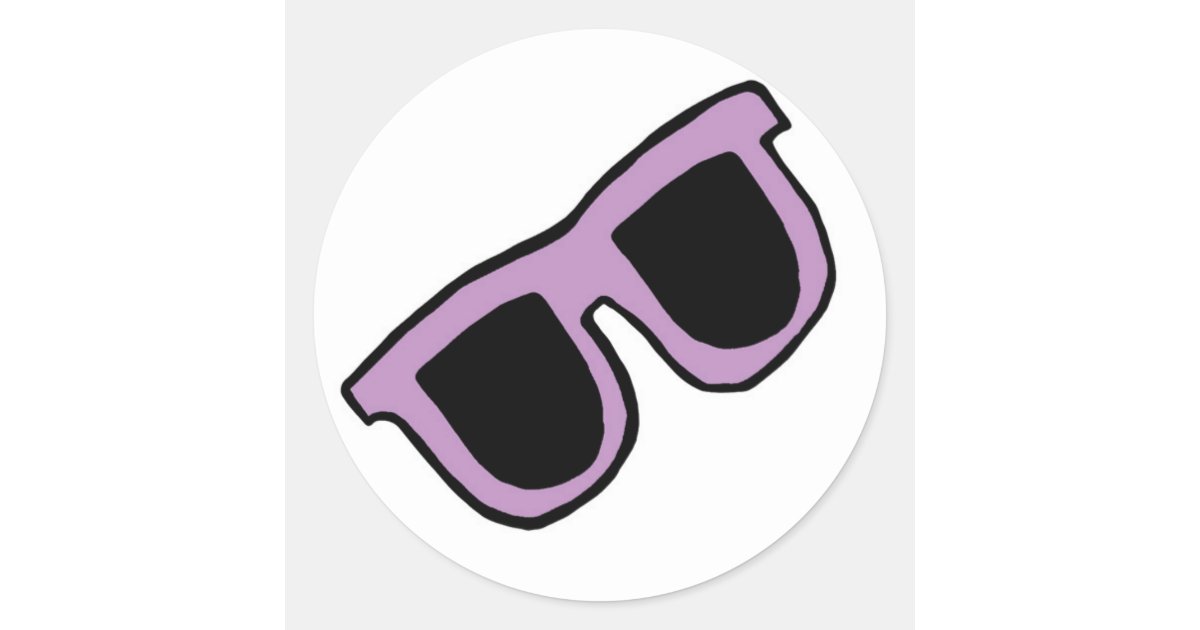 Sunglasses Sticker | Zazzle