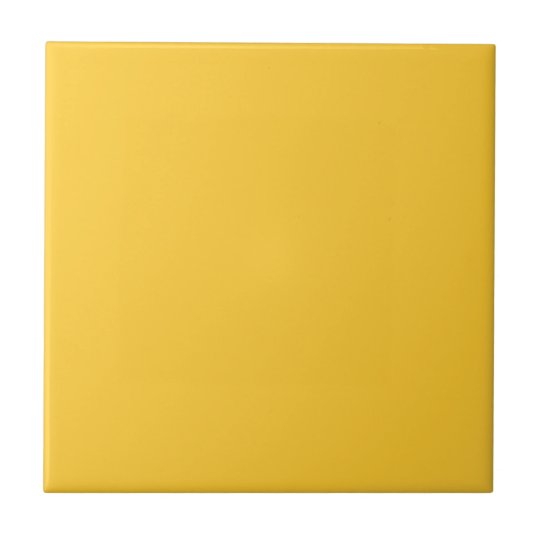 Sunglow Yellow Ceramic Tile | Zazzle.com