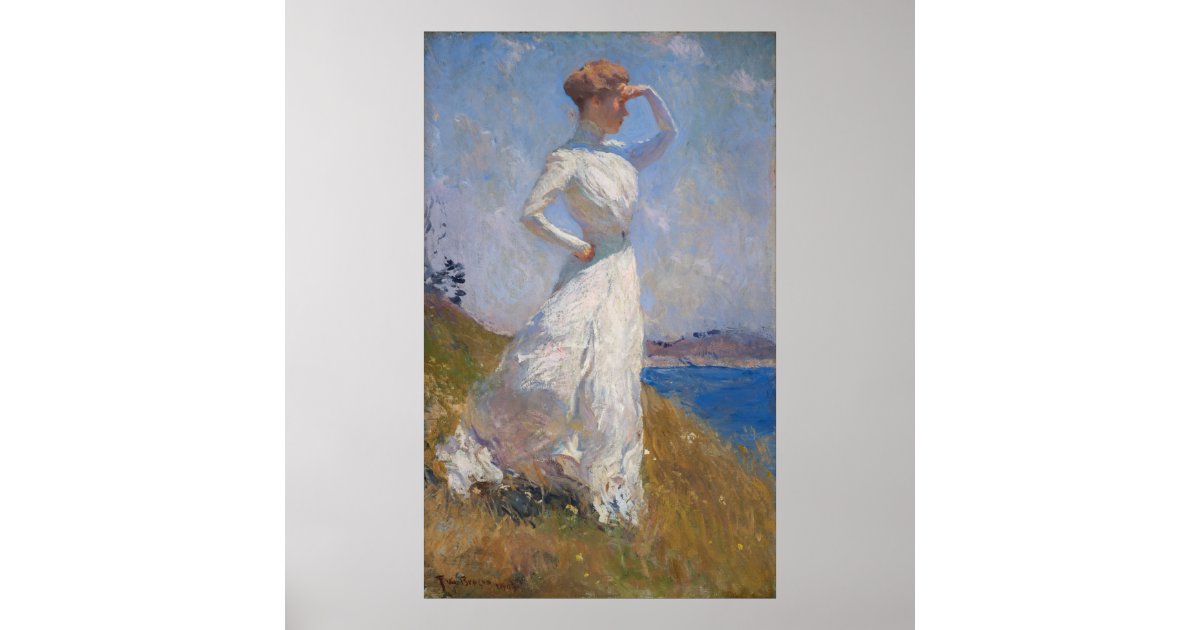 Sunlight by Frank Weston Benson Poster | Zazzle