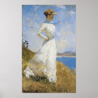 Sunlight, by Frank Weston Benson Poster | Zazzle