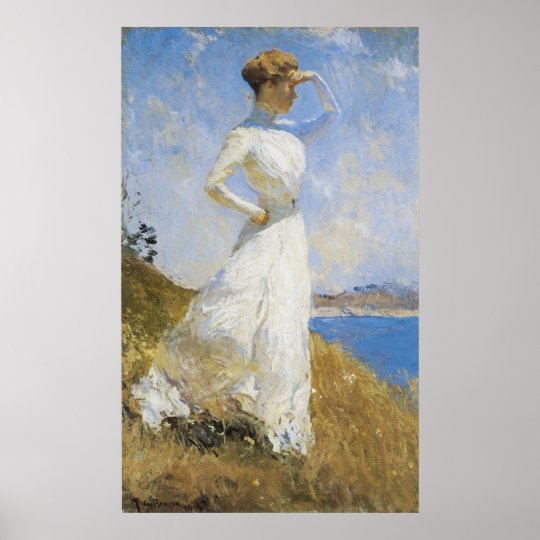 Sunlight, by Frank Weston Benson Poster | Zazzle.com