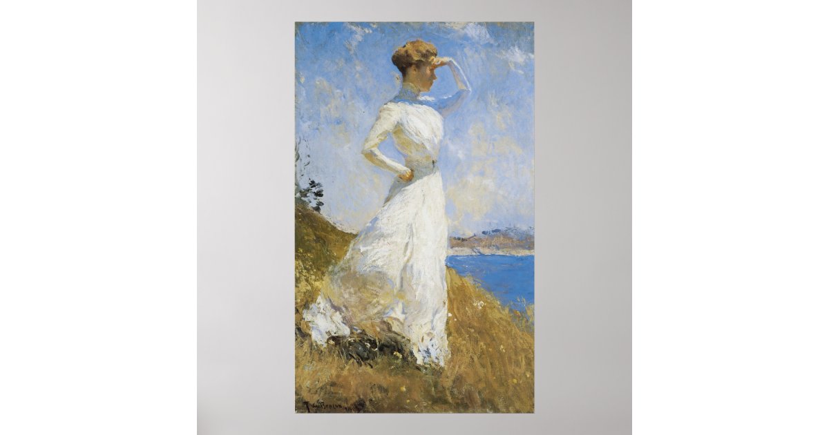 Sunlight, by Frank Weston Benson Poster | Zazzle