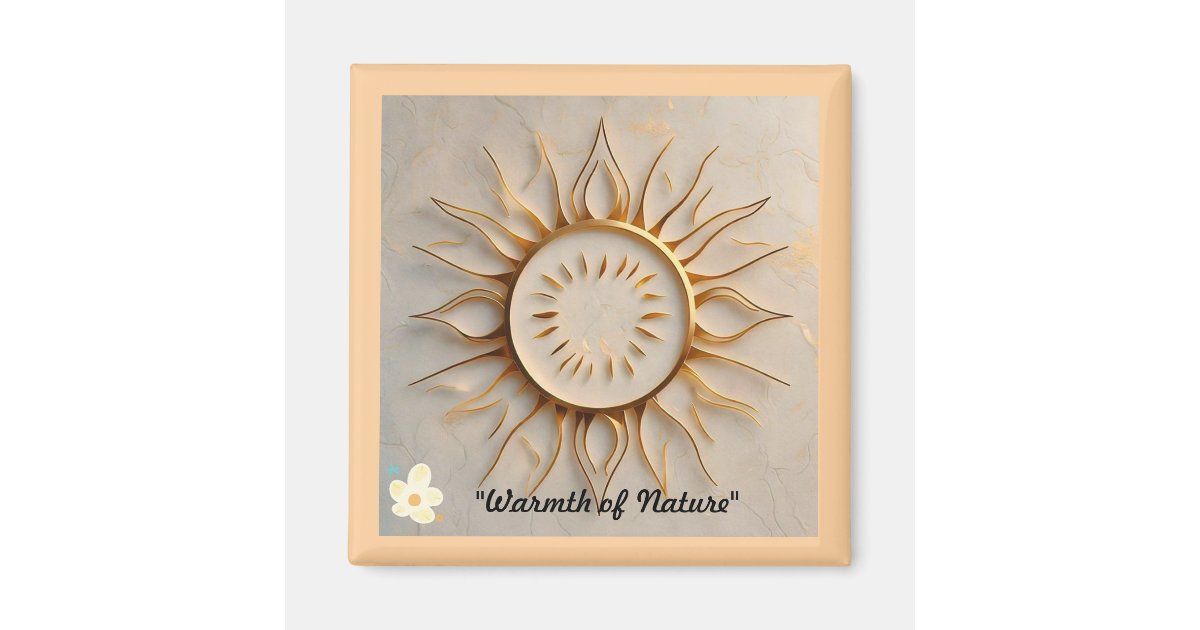 "Sunlight Emblem" Magnet | Zazzle
