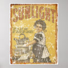 Vintage Sunlight Soap Ad - For Mother Poster | Zazzle.com