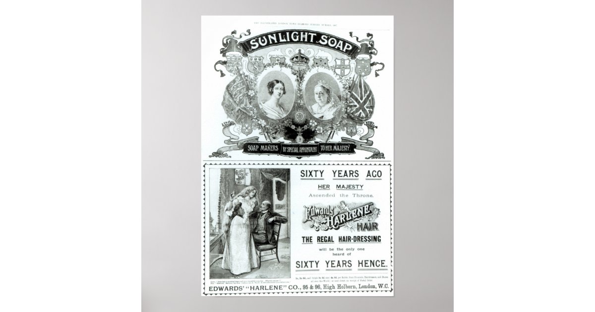 Sunlight Soap advertisement Poster | Zazzle