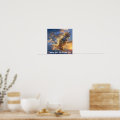 Sunlit Soaring Eagle Puzzle Poster | Zazzle