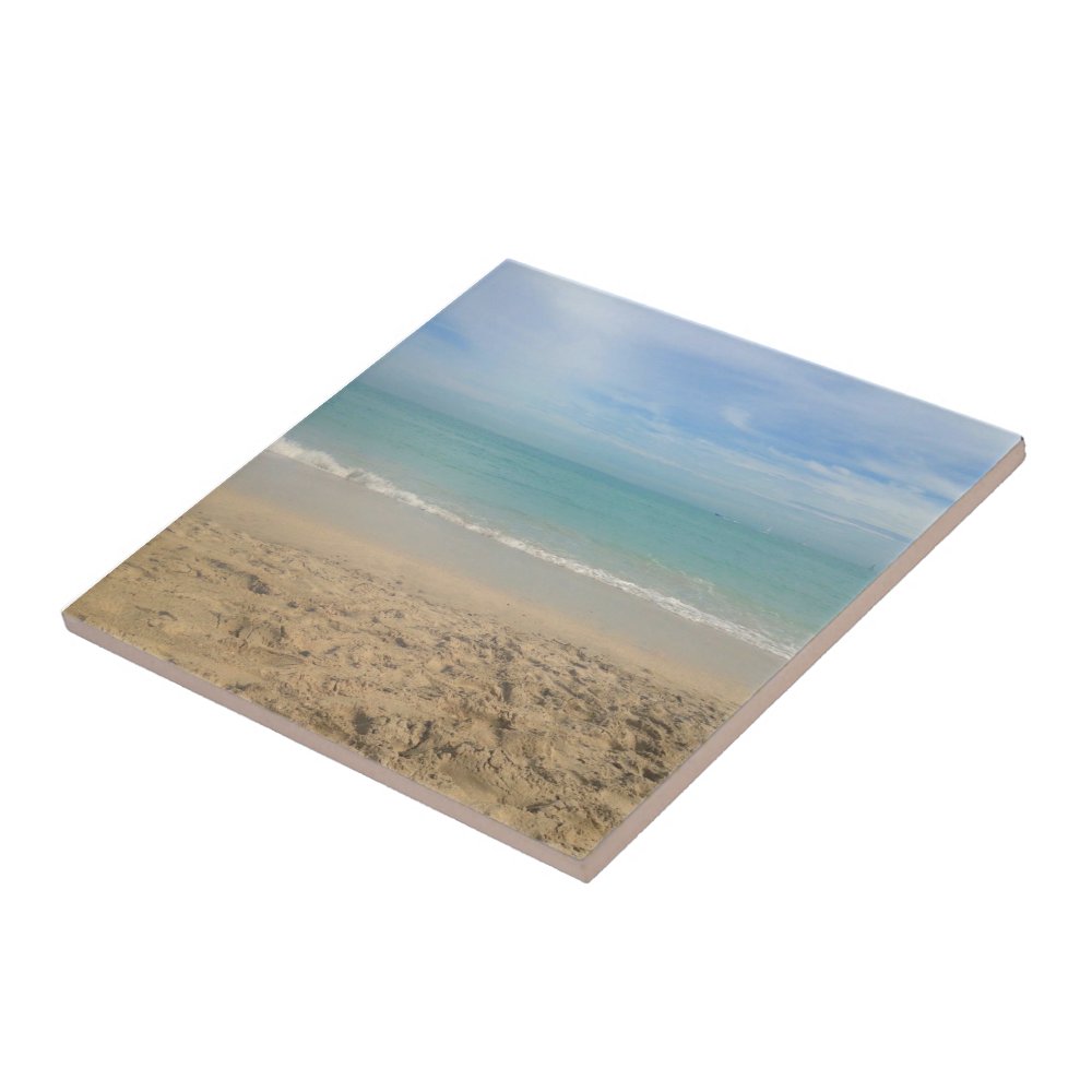 Sunny Beach Landscape- Cape Cod Ceramic Photos Tile One size (6'' × 8 ...