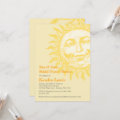 Sunny Invitation | Zazzle