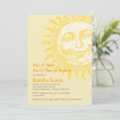 Sunny Invitation | Zazzle