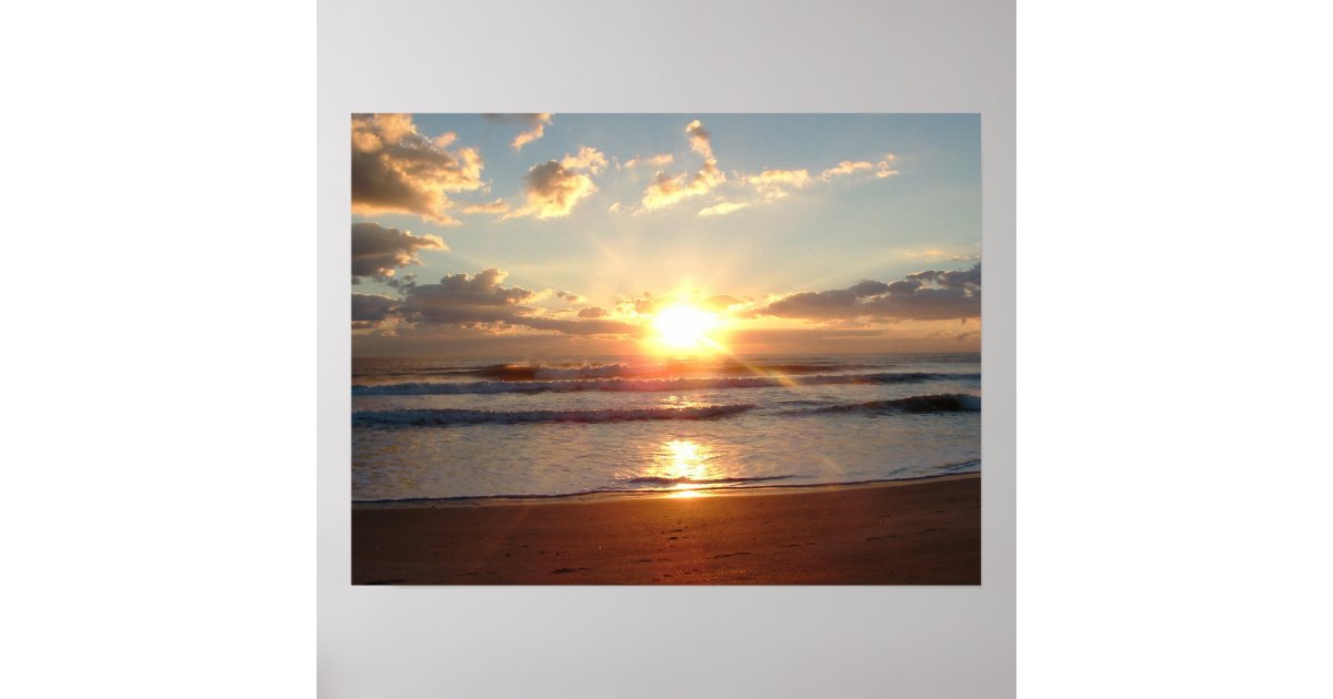 Sunrise 1 poster | Zazzle
