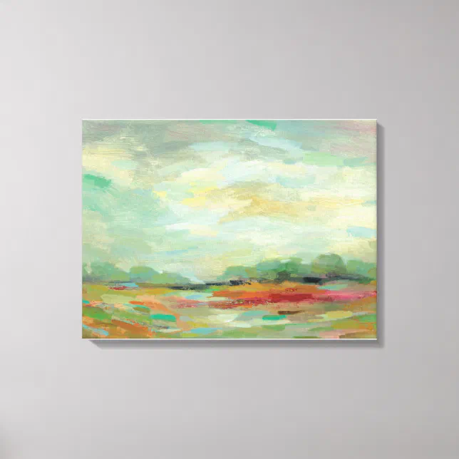 Sunrise Field Abstract Print | Silvia Vassileva | Zazzle