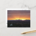 Sunrise over St. George Utah Landscape Postcard | Zazzle