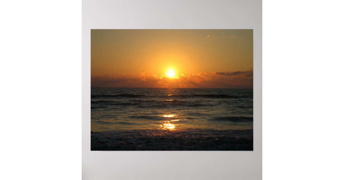 sunrise poster | Zazzle