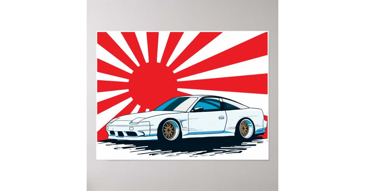 Sunrise S13 Vector Poster | Zazzle