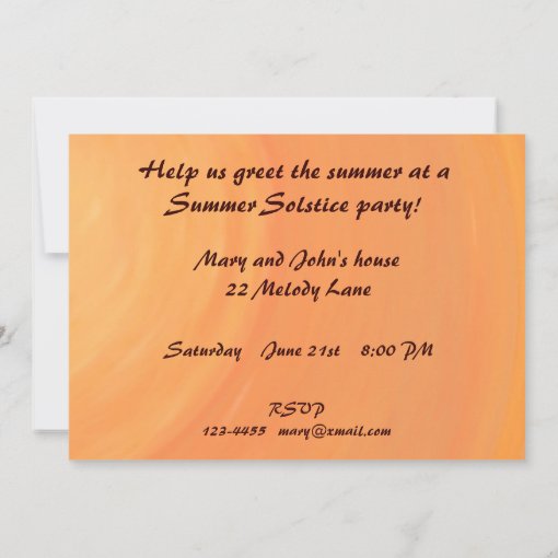 Sunrise Summer Solstice Party Invitation | Zazzle