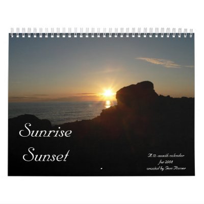 Sunrise Sunset Calendar