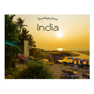 Goa Postcards - No Minimum Quantity | Zazzle