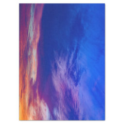 sunset at the beach 3 tissue paper | Zazzle