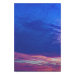 sunset at the beach 3 tissue paper | Zazzle