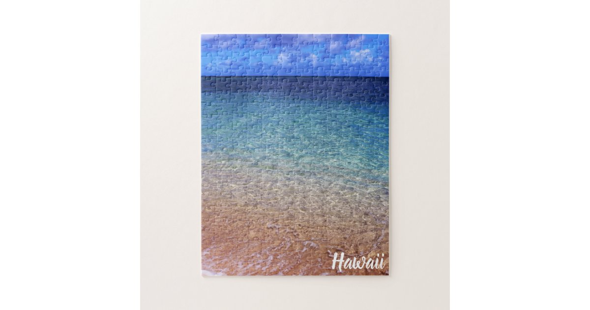 Sunset Beach on Oahu Jigsaw Puzzle | Zazzle