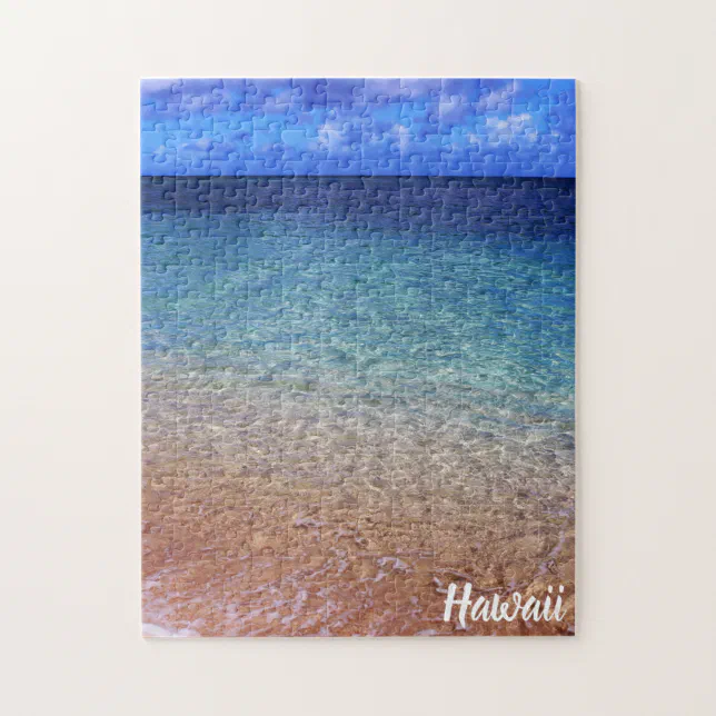 Sunset Beach on Oahu Jigsaw Puzzle | Zazzle