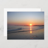 Sunset * Beach Postcard | Zazzle