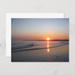 Sunset * Beach Postcard | Zazzle
