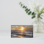 Sunset Business Cards | Zazzle