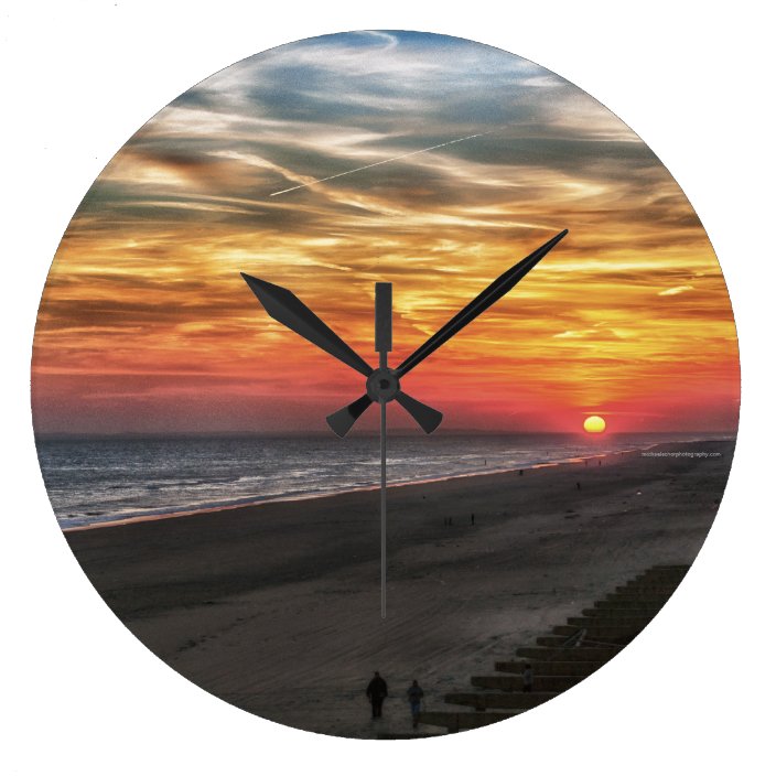 Sunset Clock | Zazzle.com