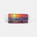 SUNSET FISHING AT MARTIN'S BEACH FACE MASK | Zazzle