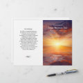 Sunset Funeral Program | Order of Service Memoria | Zazzle