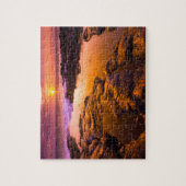 Sunset over tide pools, Hawaii Jigsaw Puzzle | Zazzle