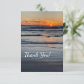Sunset Photo Thank You | Zazzle