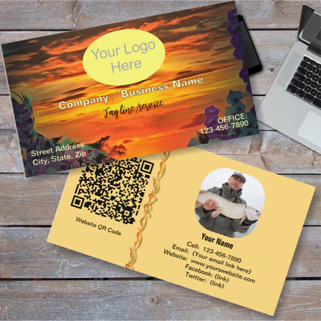 Sunset Plaza Marina 2584 Business Card | Zazzle