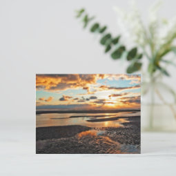 sunset postcard | Zazzle