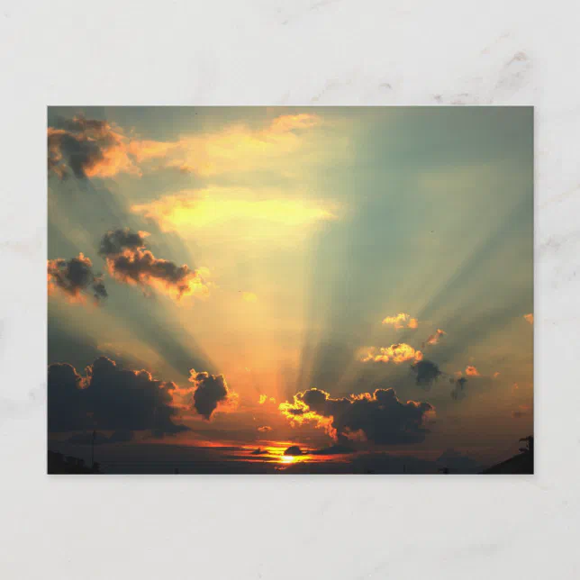 Sunset Postcard | Zazzle