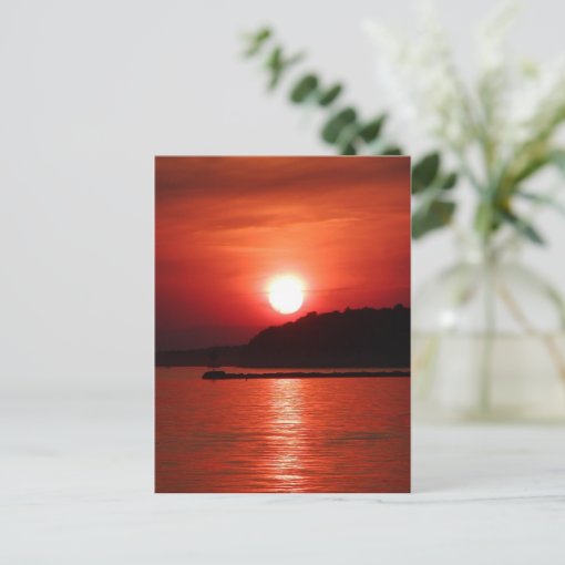 Sunset Postcard | Zazzle