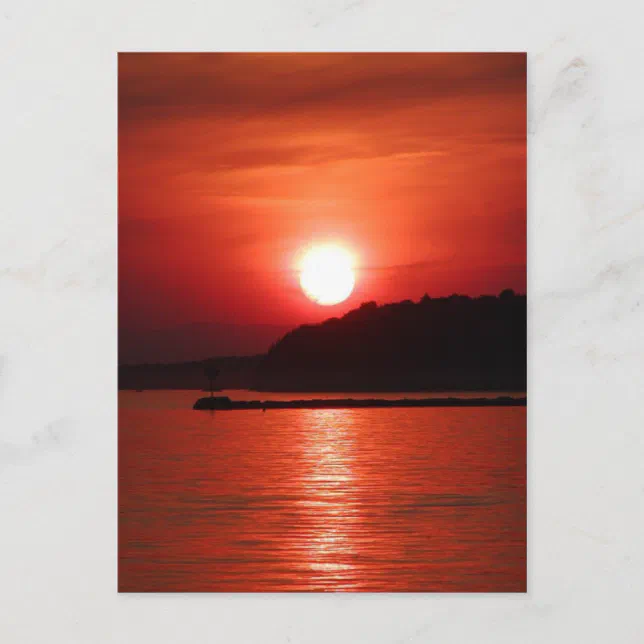 Sunset Postcard | Zazzle
