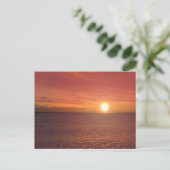 sunset postcard | Zazzle