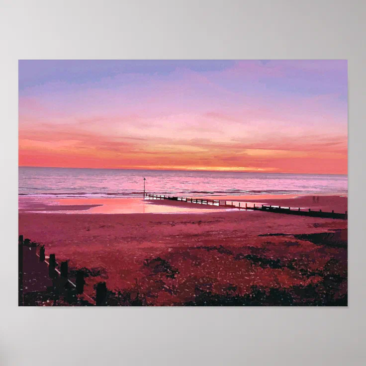 SUNSET POSTER | Zazzle