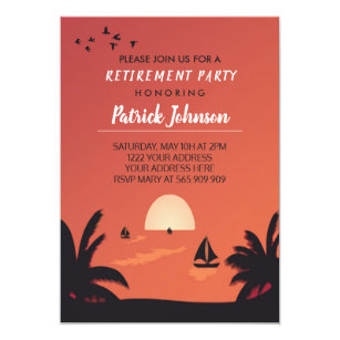 50% Off Sundowner Invitations – Limited Time Only | Zazzle