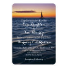Sunset Sail Contemporary Birthday Invitation | Zazzle.com