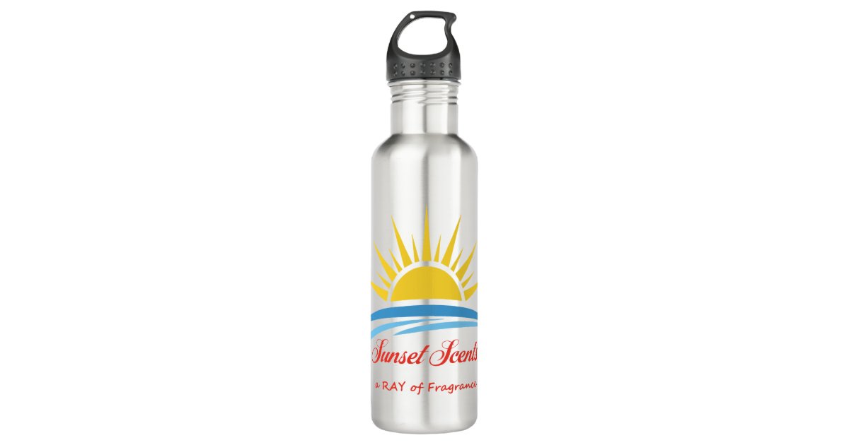 Sunset Scents logo Bottle | Zazzle