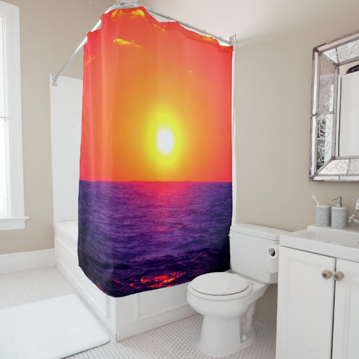 Sunset Shower Curtain | Zazzle.com
