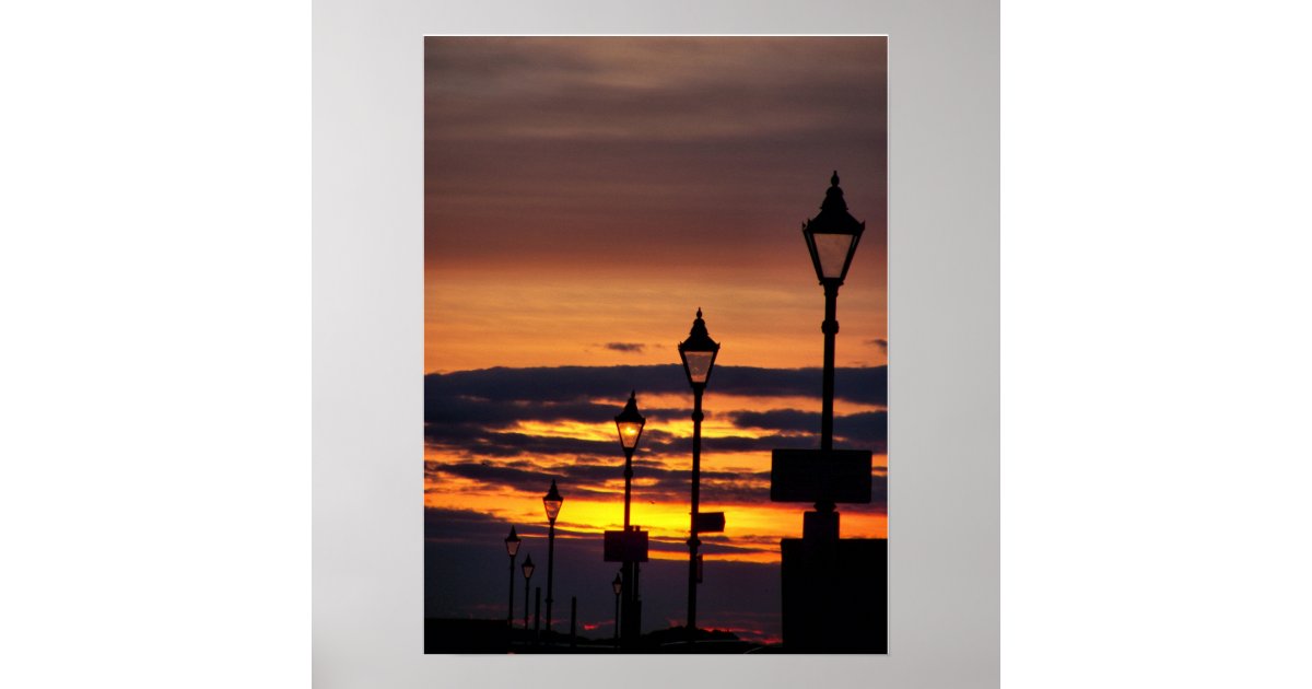 SUNSET SKY POSTER | Zazzle