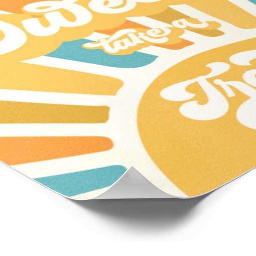 Sunshine Baby Shower Here Come The Son Favors Post Poster | Zazzle