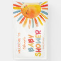 Sunshine Baby Shower Welcome Banner | Zazzle