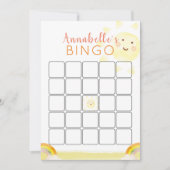 Sunshine Birthday Bingo Game Card | Zazzle