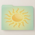Sunshine Design File Folders Set | Zazzle