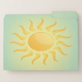Sunshine Design File Folders Set | Zazzle
